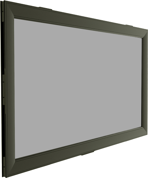 WS S CinemaFrame | Grey HC (High Contrast 0.8) | 16:9 Rahmenleinwand