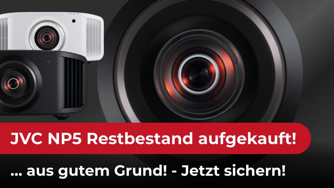 JVC DLA-NP5 MEGA Deal! | Letzter 4K-Lampenbeamer bei GROBI